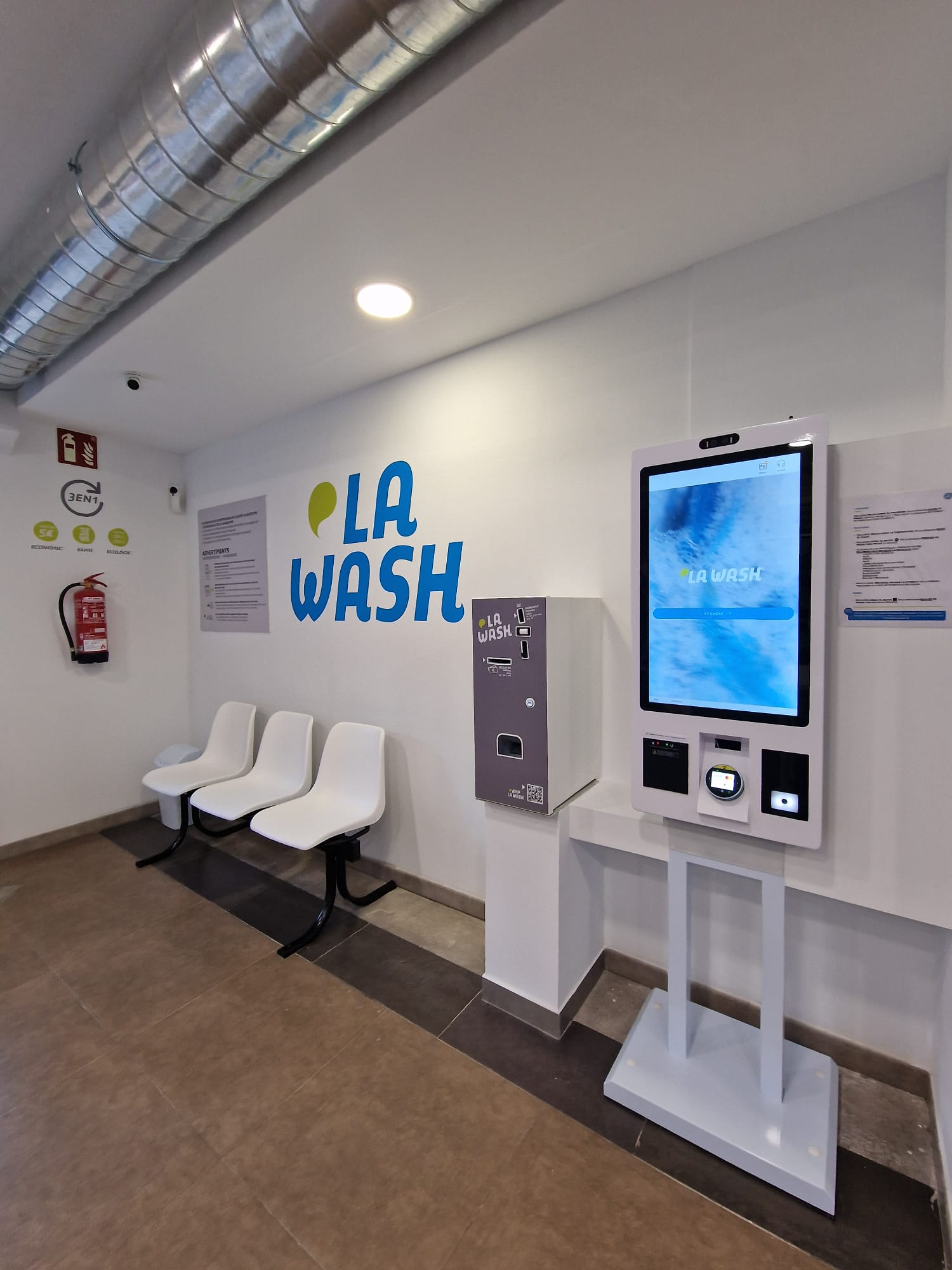 Nueva lavandería La Wash en la calle Sardenya de Barcelona - La Wash