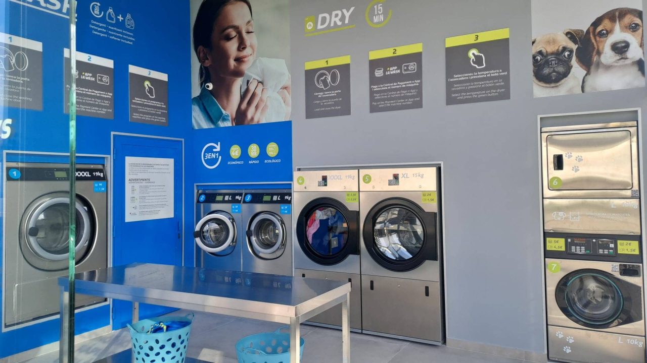Nueva lavandería La Wash en Premià de Mar - La Wash