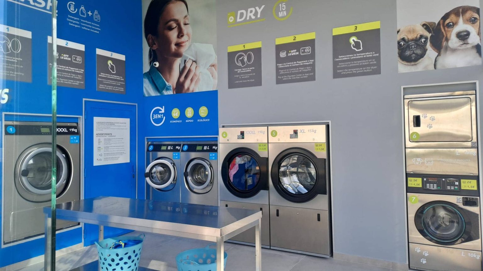 Nueva lavandería La Wash en Premià de Mar - La Wash