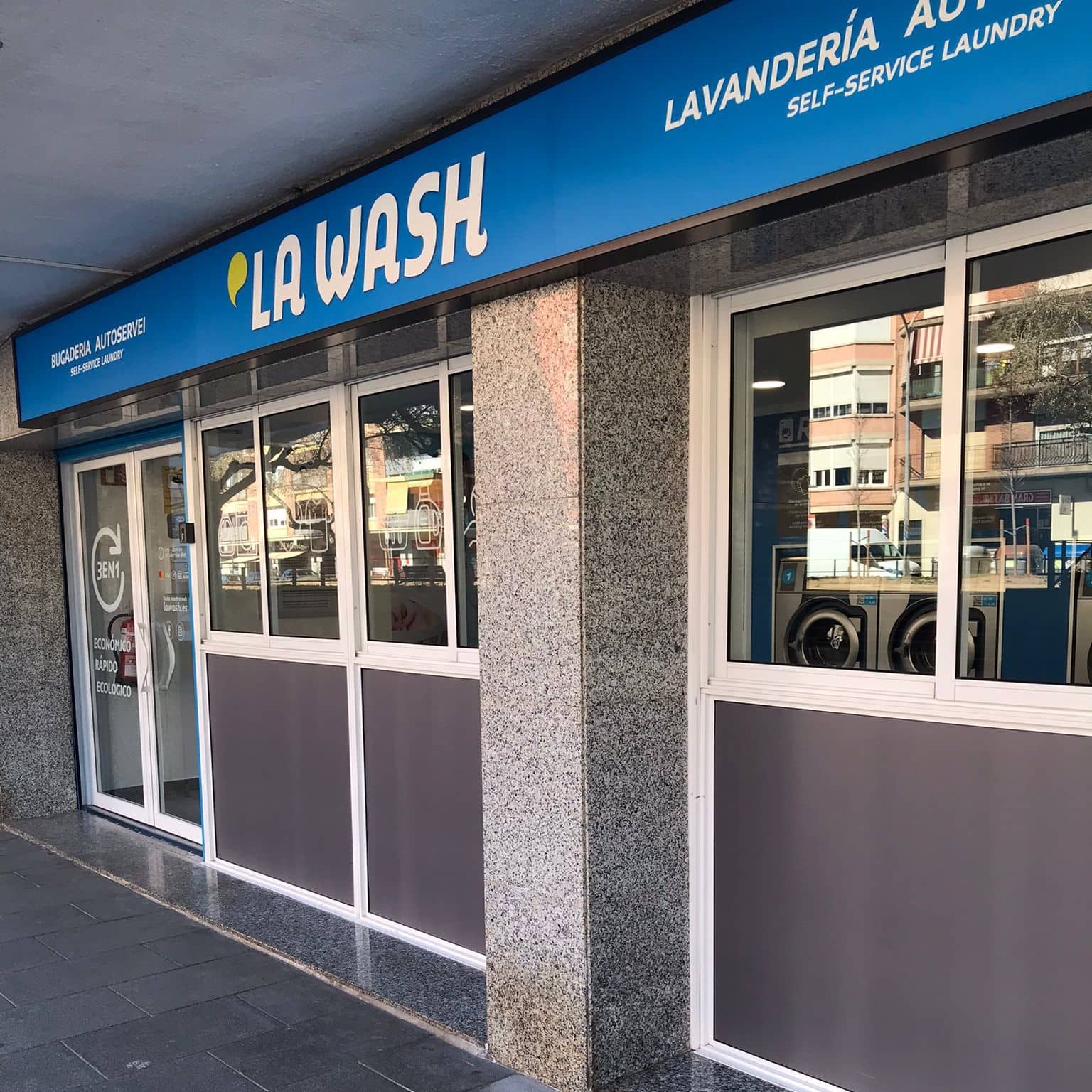 Nueva lavandería La Wash en Gavà - La Wash