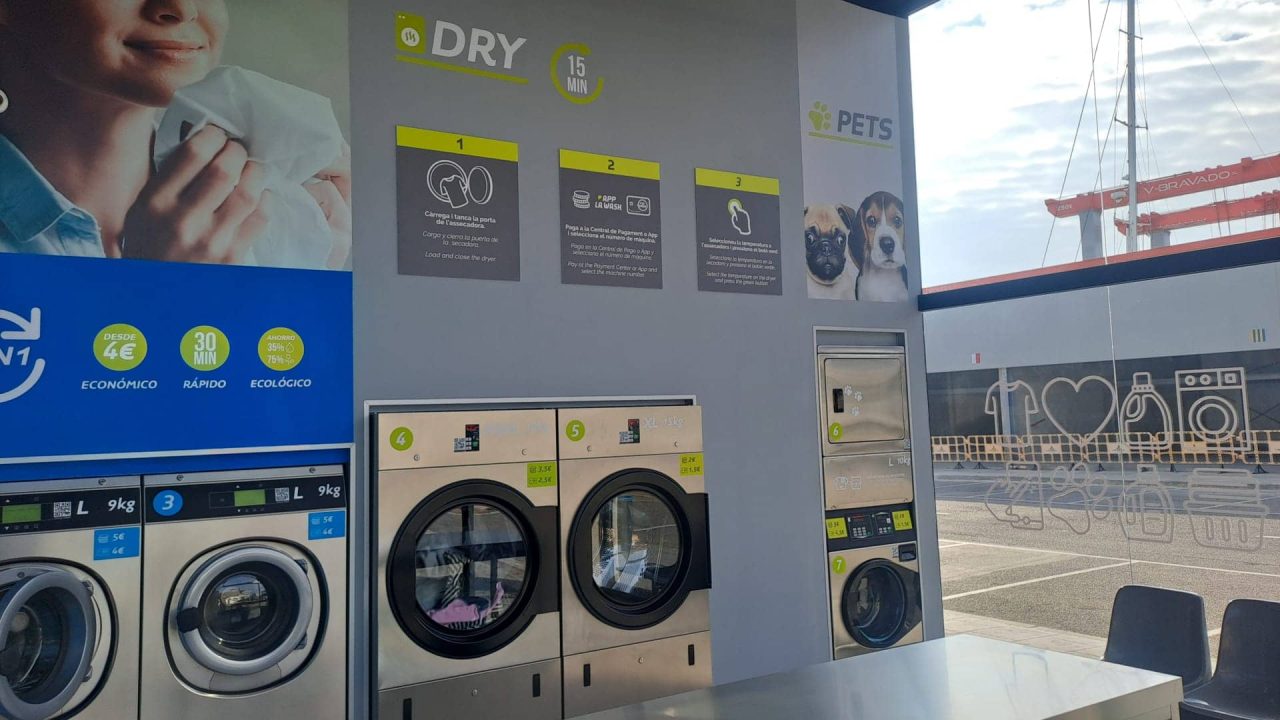Nueva lavandería La Wash en Premià de Mar - La Wash